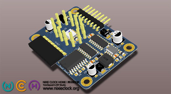 IV-22 VFD Module for Arduino [hardware design] – Omnixie | 辉光钟